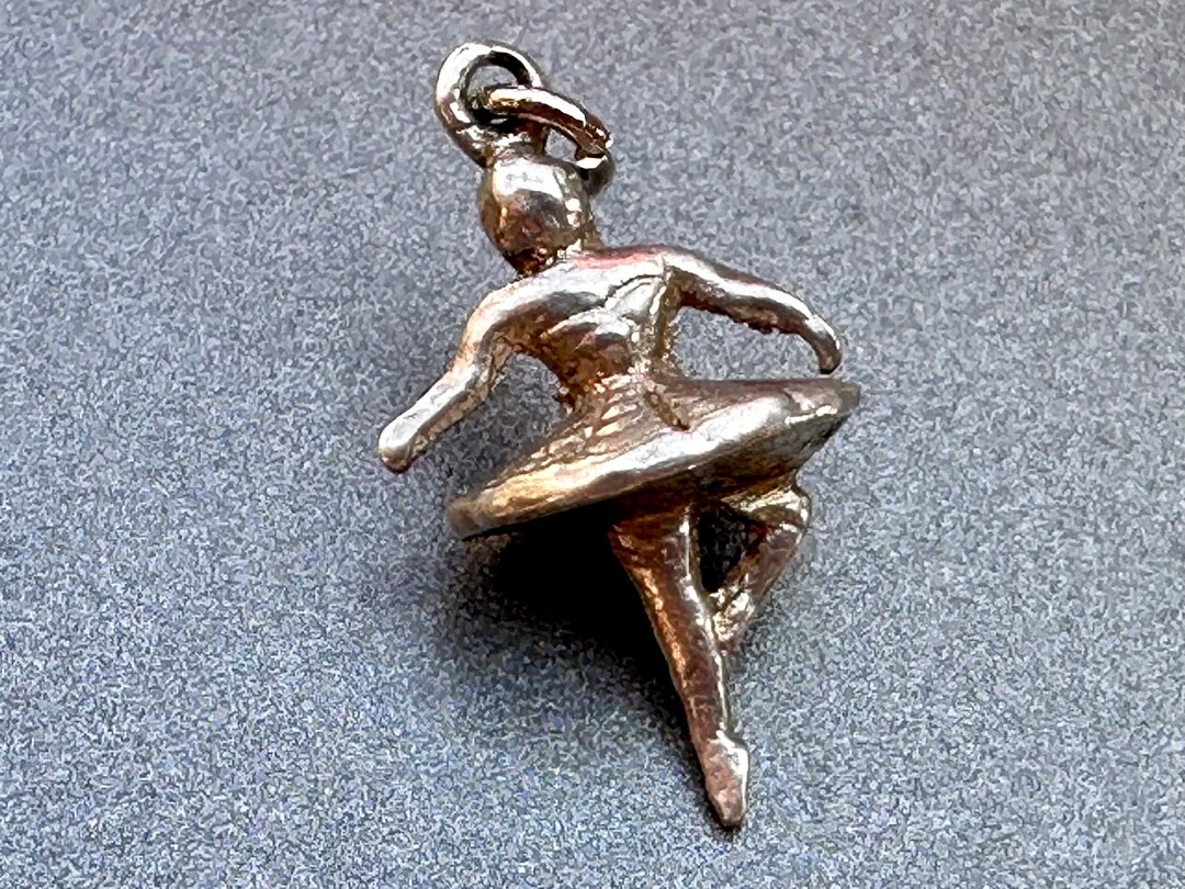 Vintage Charm Sterling Ballerina Dancer Charm Bracelet Fine Jewelry ...