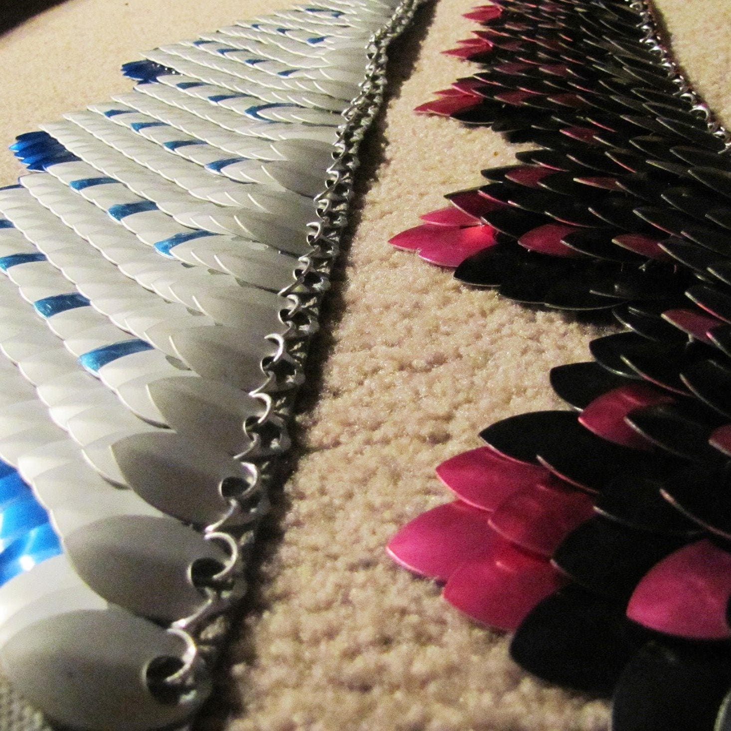 Goth Scalenmail Belt - Etsy