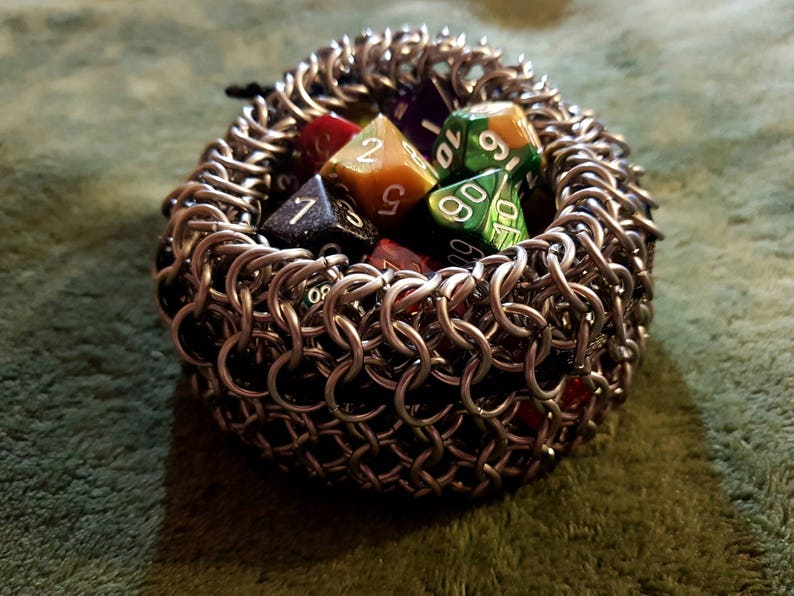 Chainmail Dice Bag - Etsy
