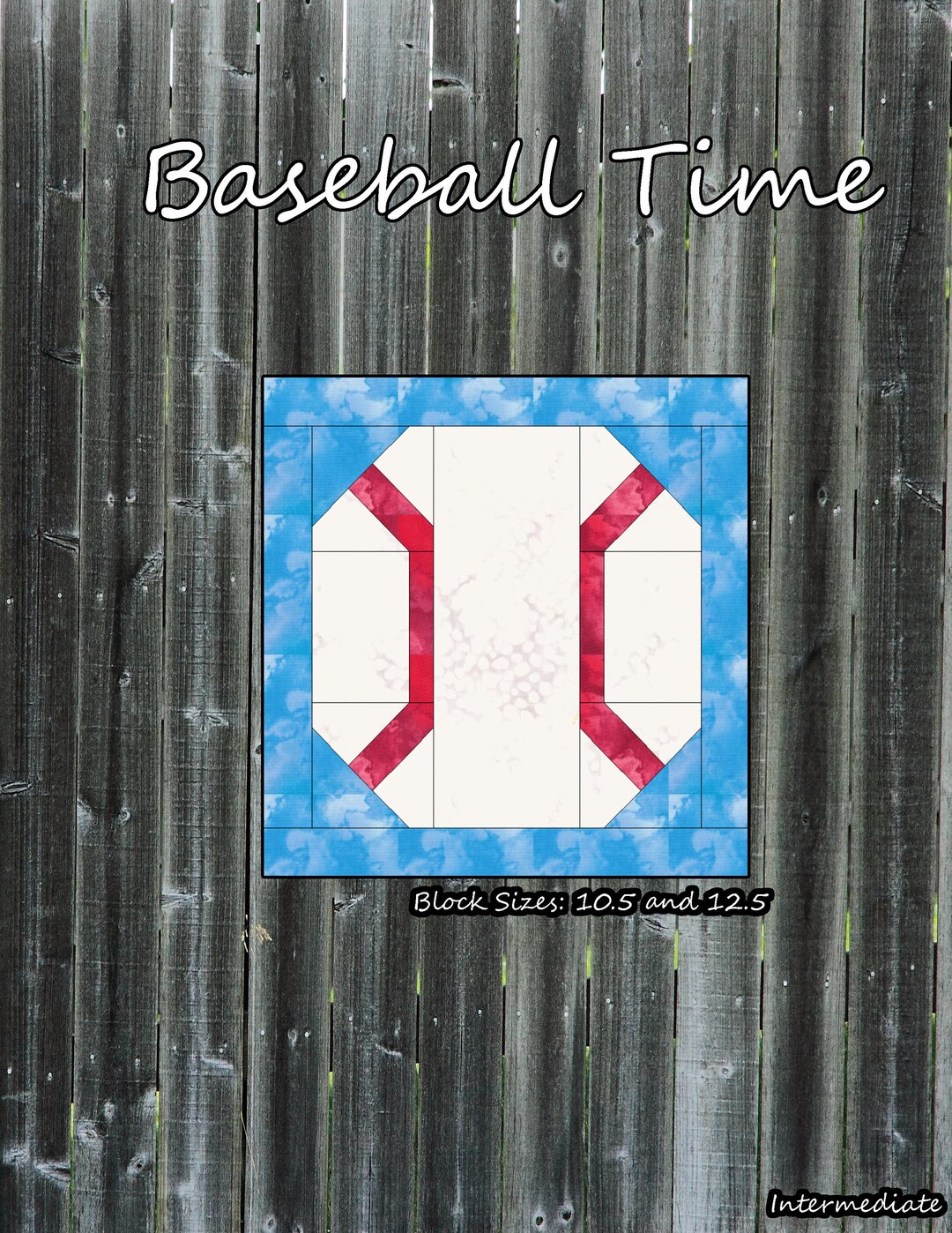 Baseball Ball and Glove - 10.5 & 12.5 Quilt Block Patterns - Etsy
