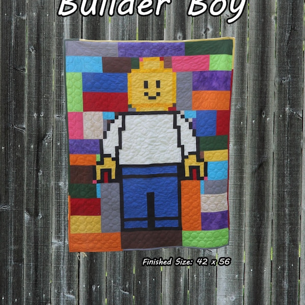 Legos Quilt Pattern - Etsy