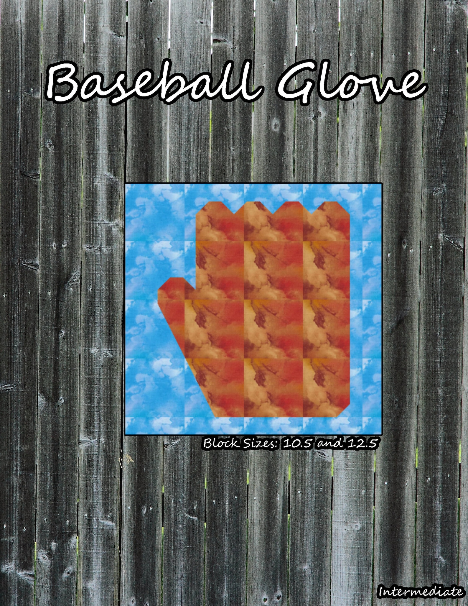 Baseball Ball and Glove - 10.5 & 12.5 Quilt Block Patterns - Etsy