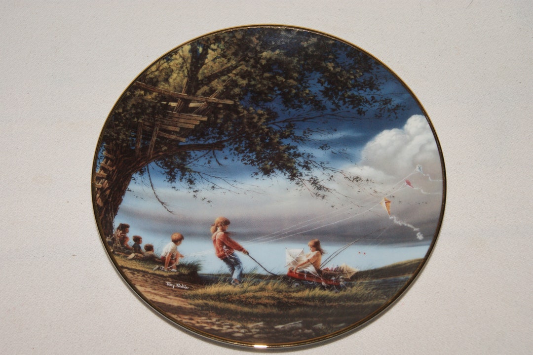Terry Redlin "spring Fever" Collector Plate - 173A - COA - Orig Box ...