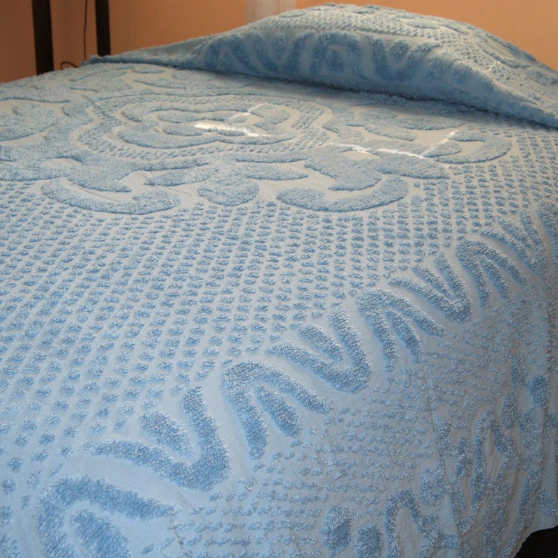 Chenille Bedspread - Etsy