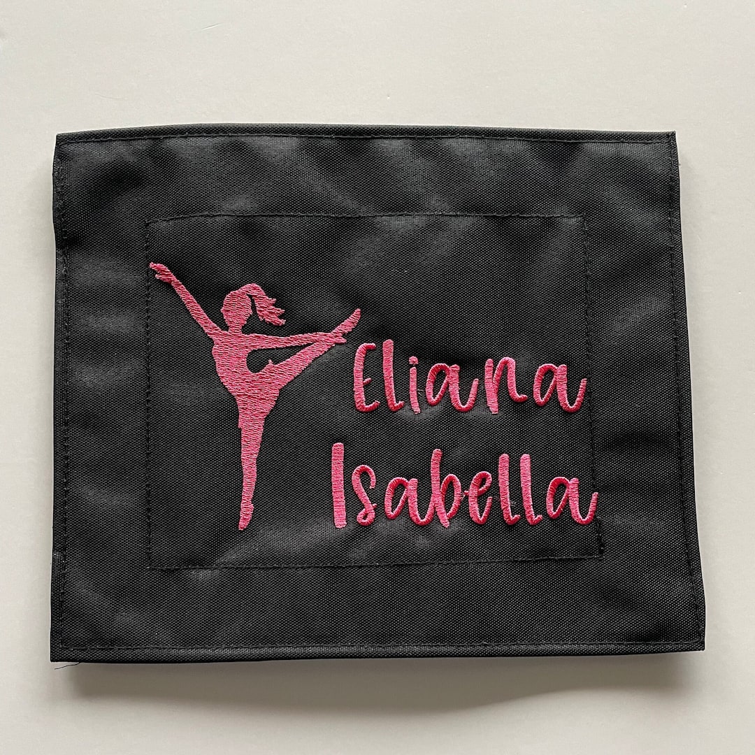 Dance Bag Name/dace Image Patch – Custom Embroidered Patch – Fits All ...