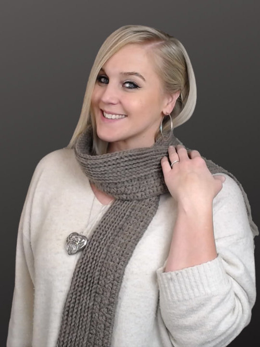 The Business Scarf Crochet Pattern (PDF Only) - Etsy