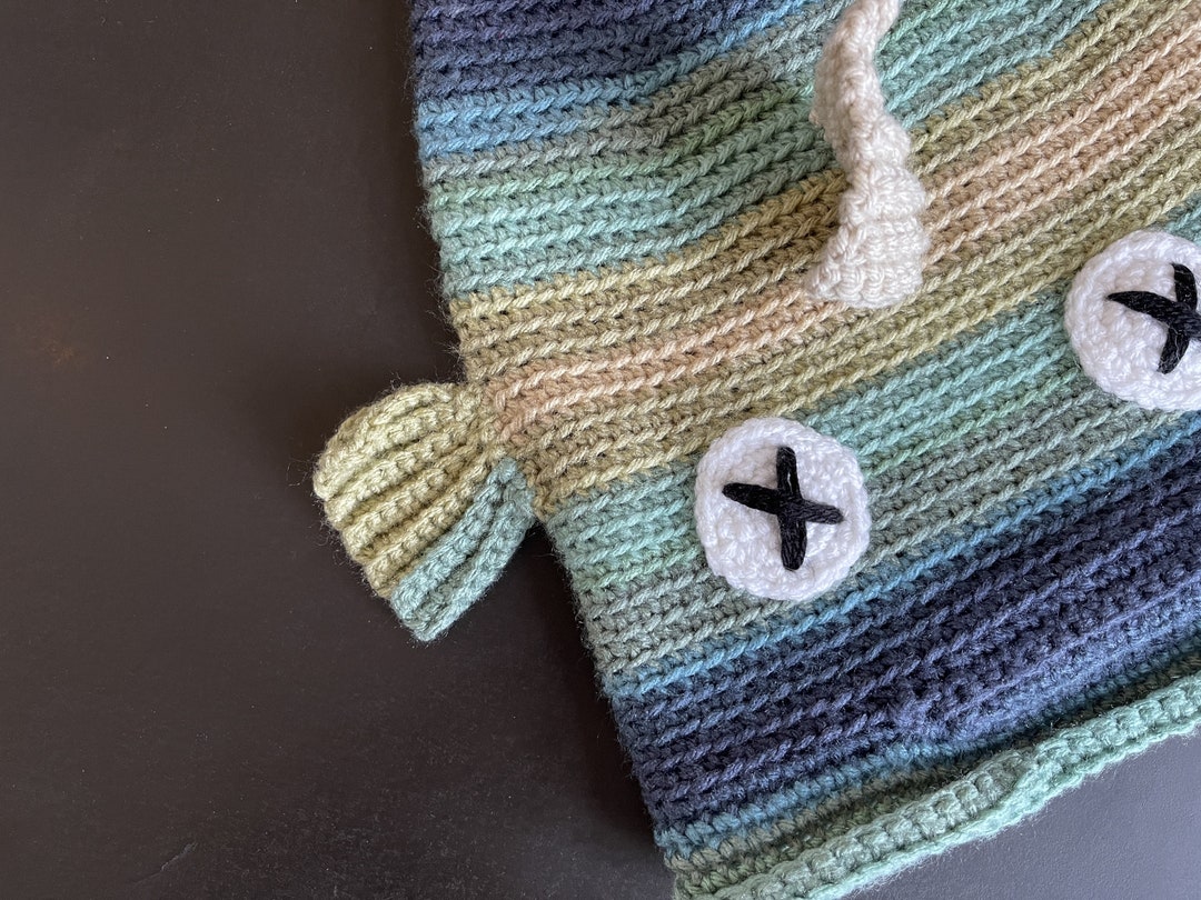 Dead Fish Beanie - Crochet Pattern (PDF Only) - Etsy