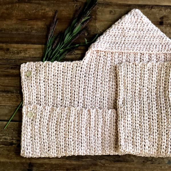 Crochet Baby Towel Pattern - Etsy
