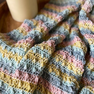 Wrapped in Love Baby Blanket Crochet Pattern (PDF Only) - Etsy