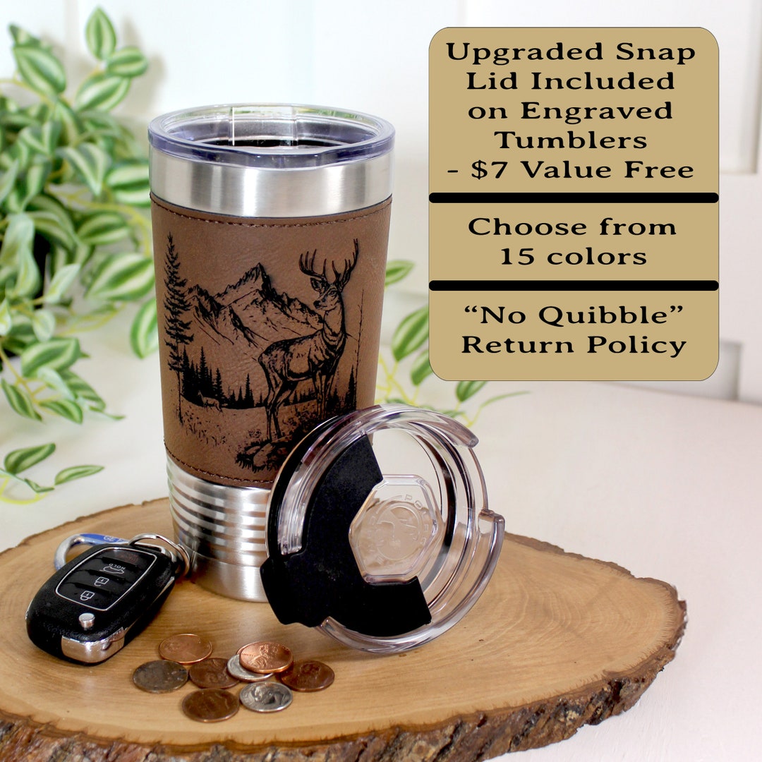 Personalized Deer Hunting Tumbler, Engraved Deer Hunting, Polar Camel ...