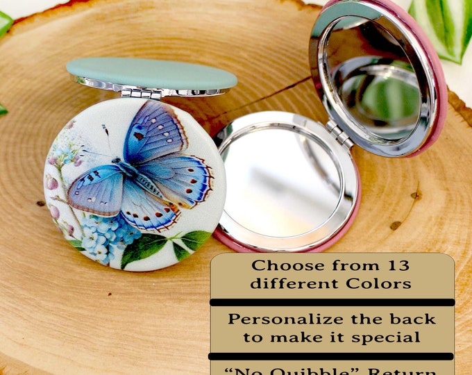Custom Compact Mirror, Personalized Pocket Mirrors, Compact Mirror ...