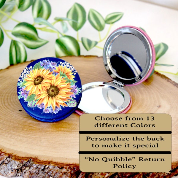 Sunflower Mirror - Etsy