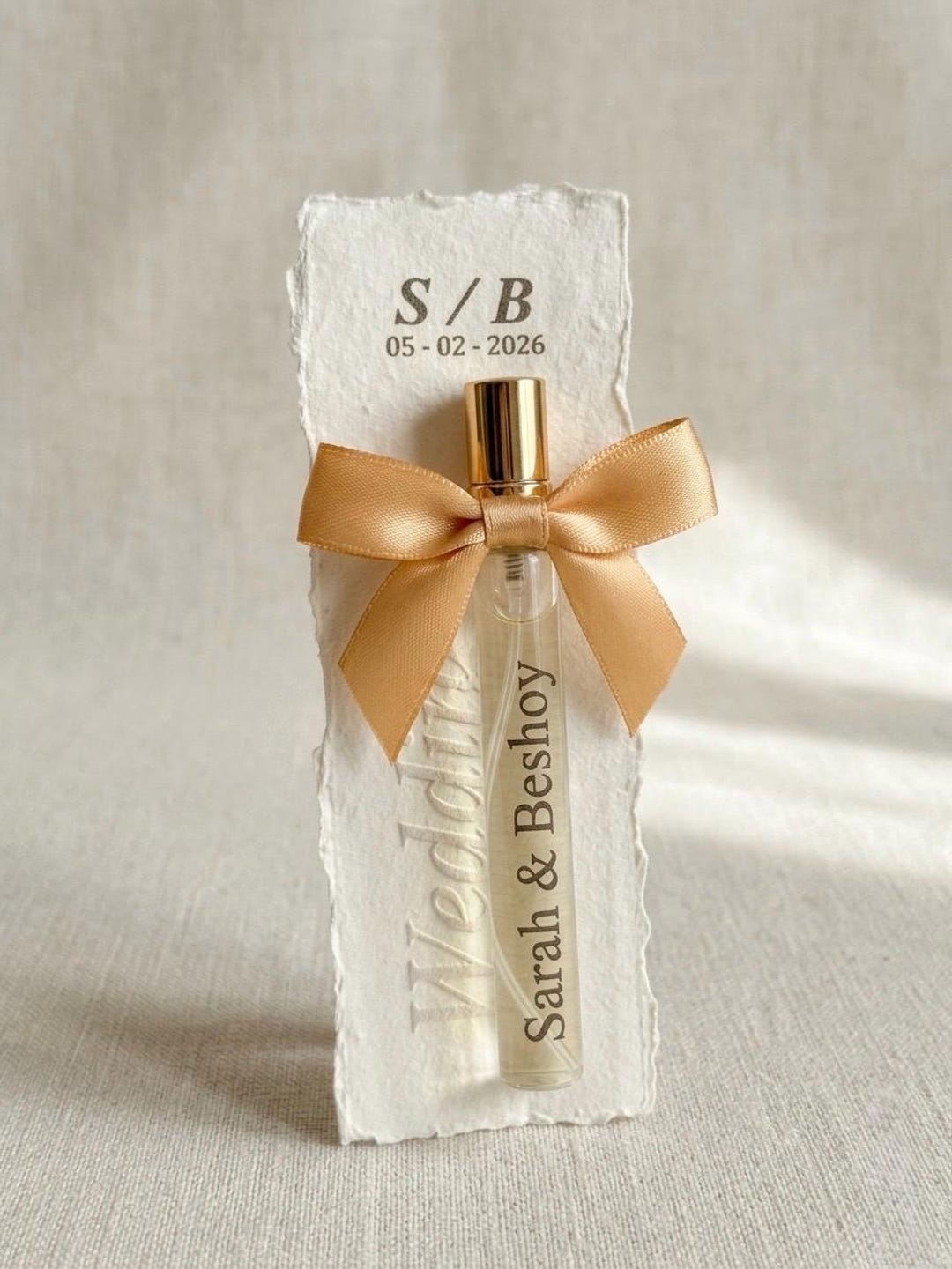 Custom Perfume Bottle Wedding Favors and Engaged Favors – Personalized ...