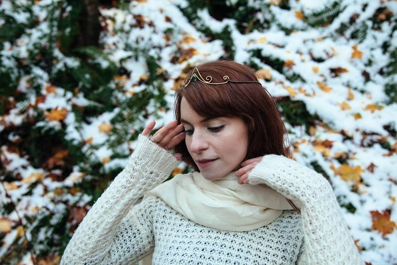 Elven Tiara - Goddess Tiara - Gemstone Diadem - Magical Headpiece ...