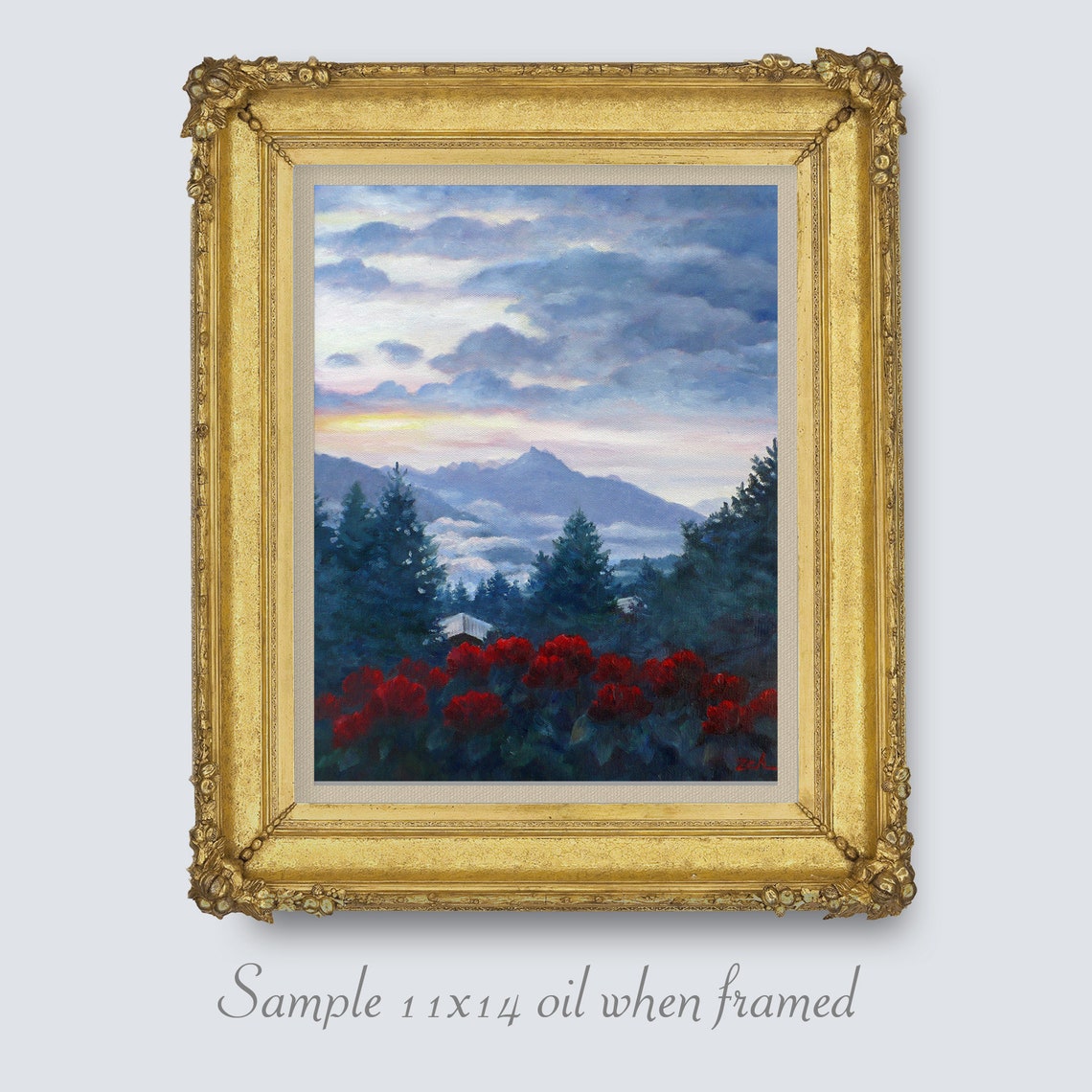 11x14 Custom Oil on Canvas Painting Hand Painted From Photos - Etsy
