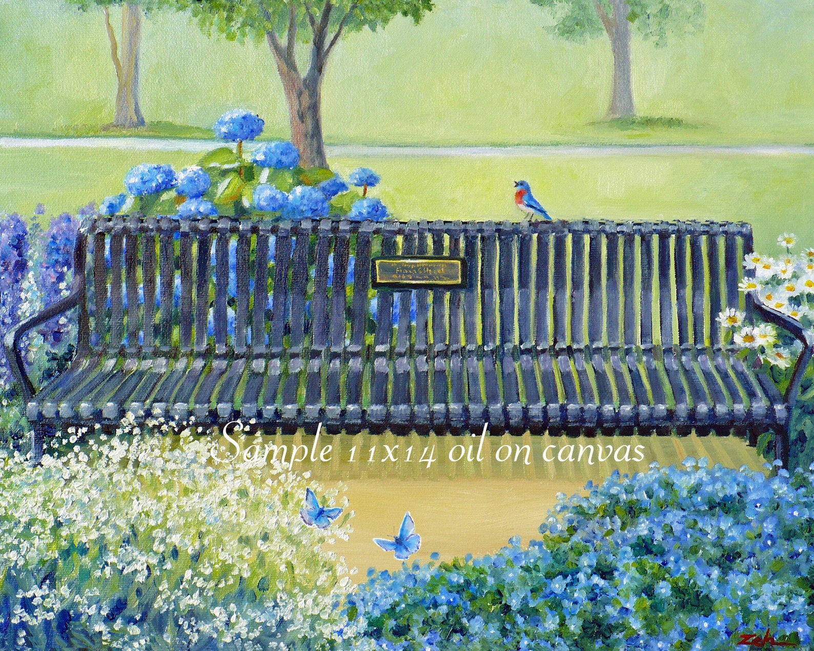 11x14 Custom Oil on Canvas Painting Hand Painted From Photos - Etsy