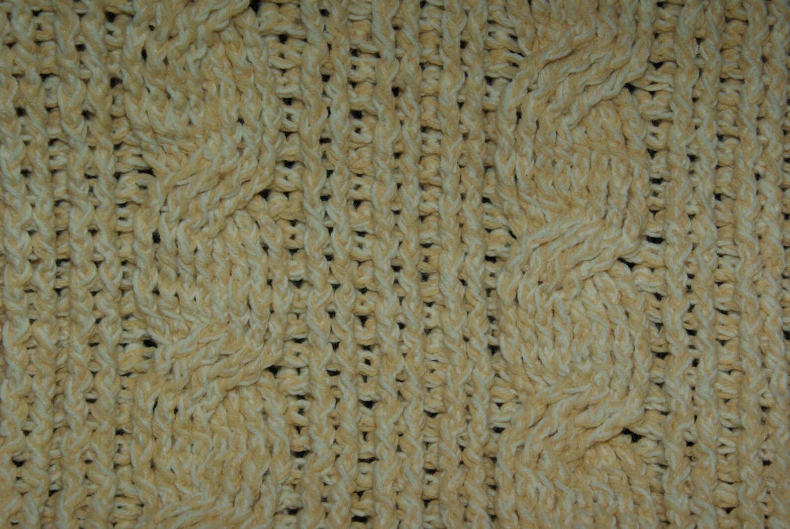 Crochet Blanket Pattern. Cables & Rib EASY Crochet Afghan Pattern ...