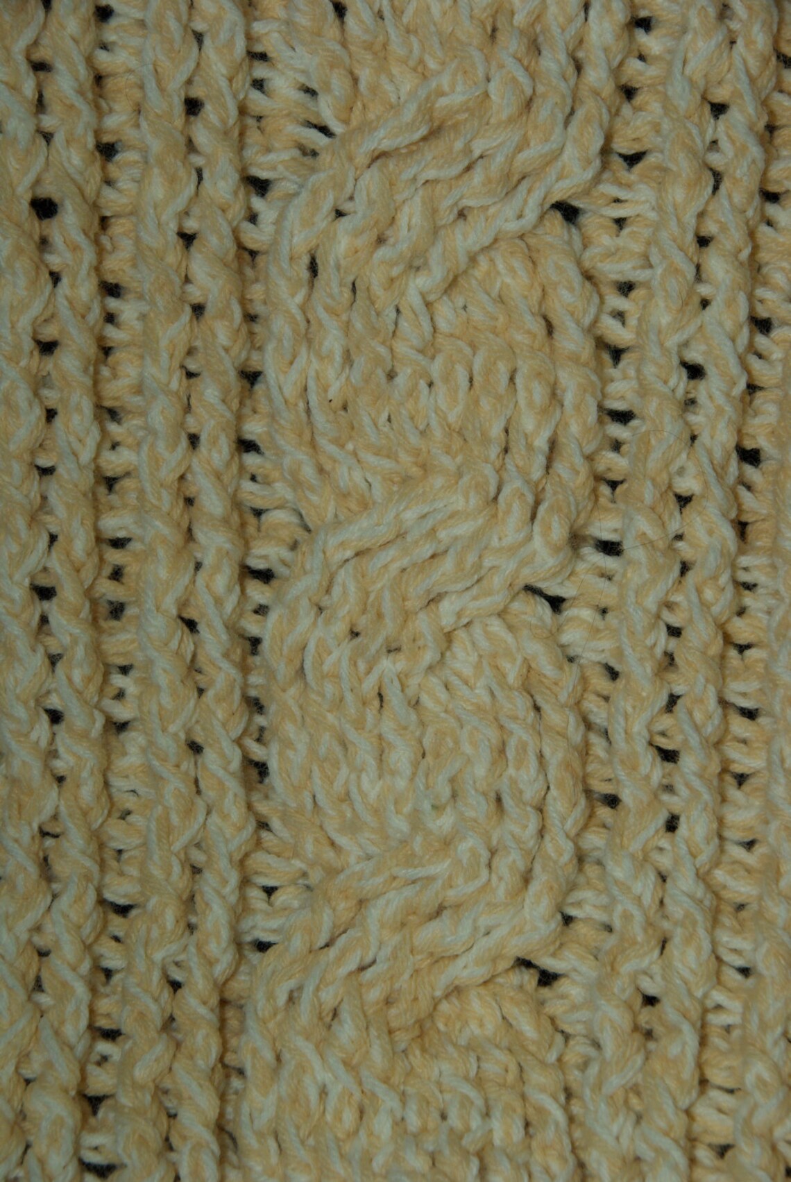 Crochet Blanket Pattern. Cables & Rib EASY Crochet Afghan - Etsy