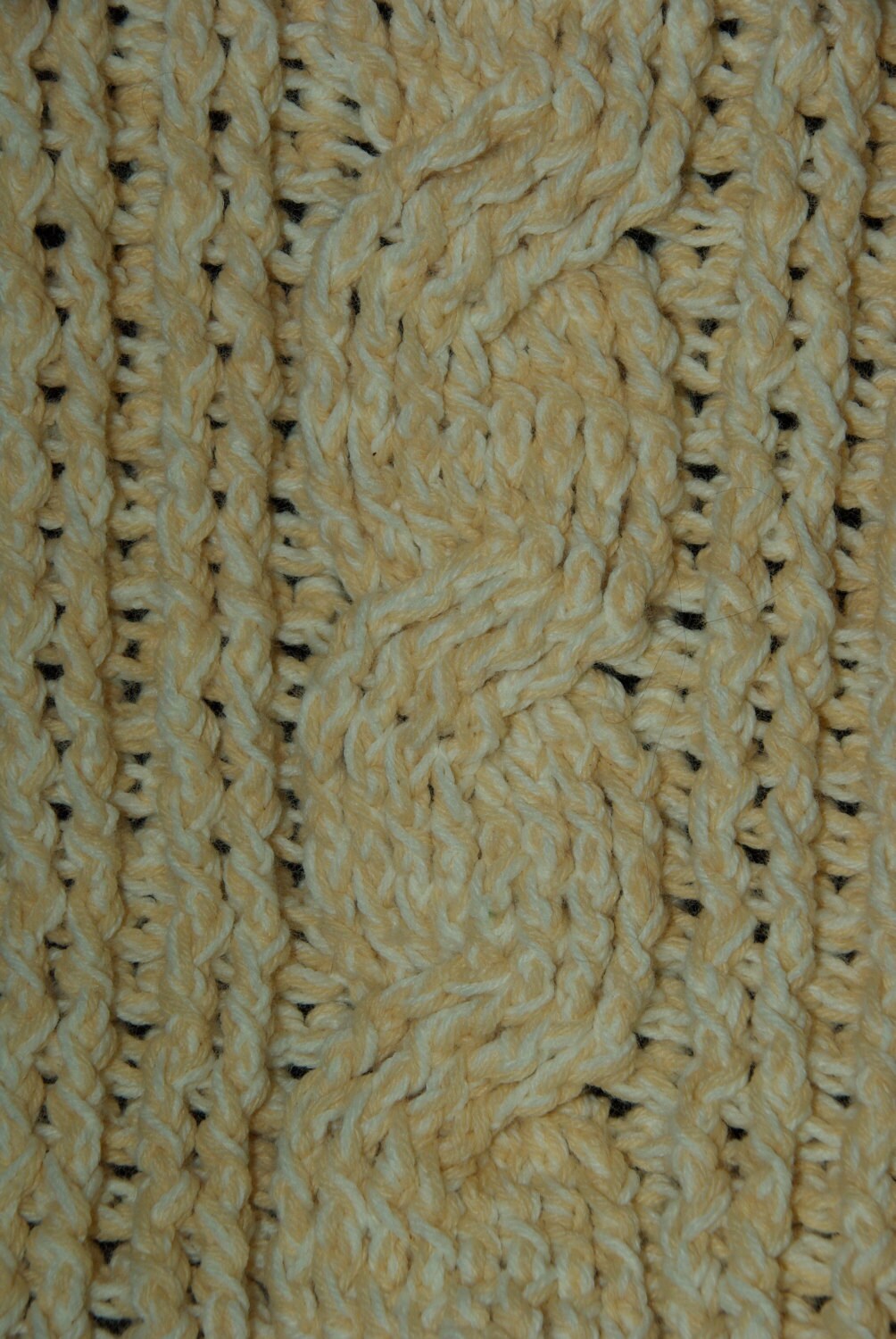 Crochet Blanket Pattern. Cables & Rib EASY Crochet Afghan Pattern ...