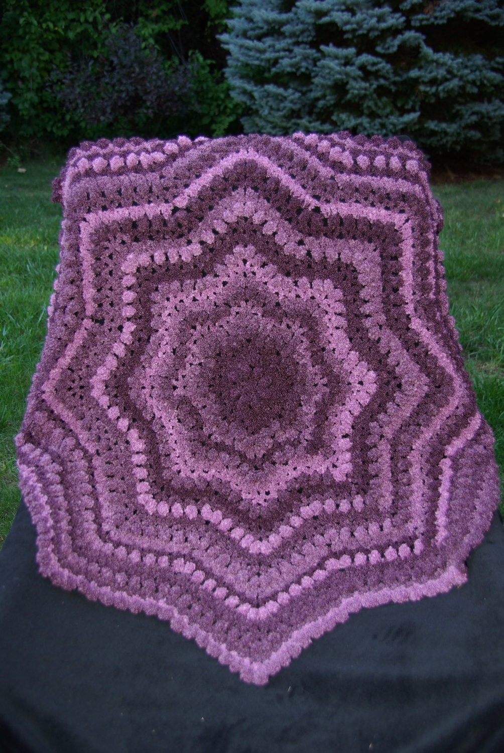 Crochet Pattern- Baby Ripple Afghan. Download Pattern PDF. All Weight ...