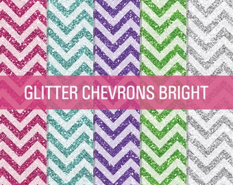 Glitter Rainbow Digital Scrapbook Paper 9x9 background