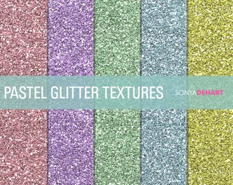 10 beach colored glitter digital papers glitter papers beach