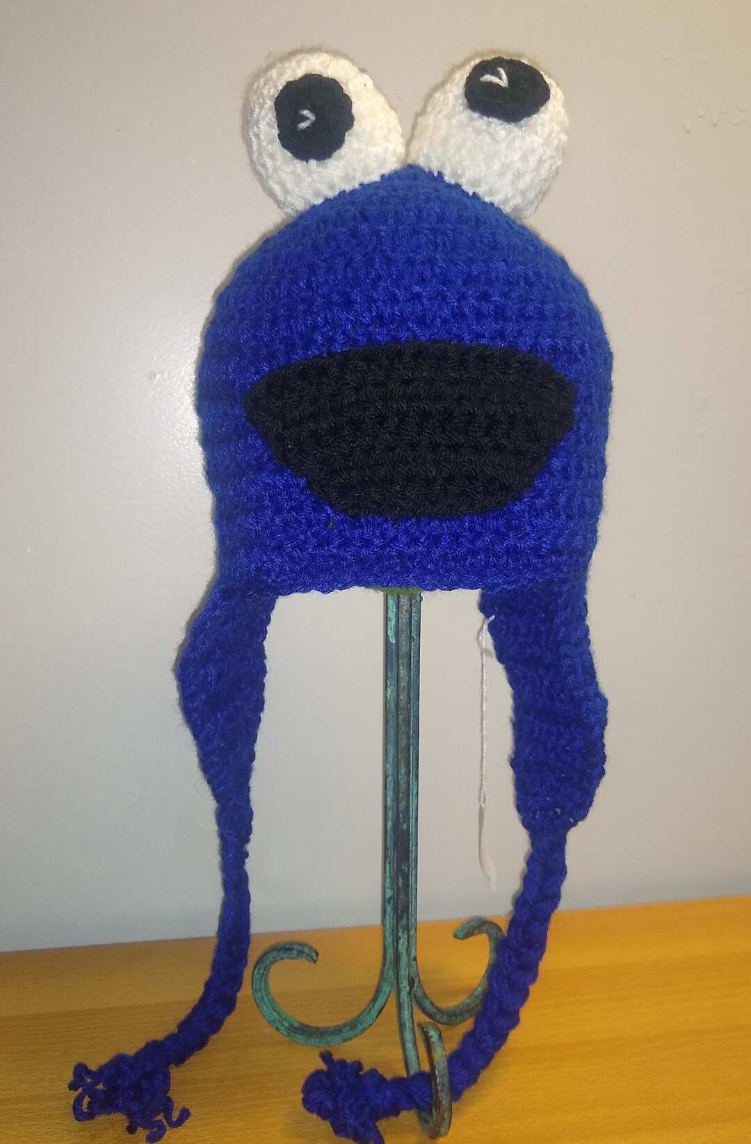 Blue Monster Hat - Etsy