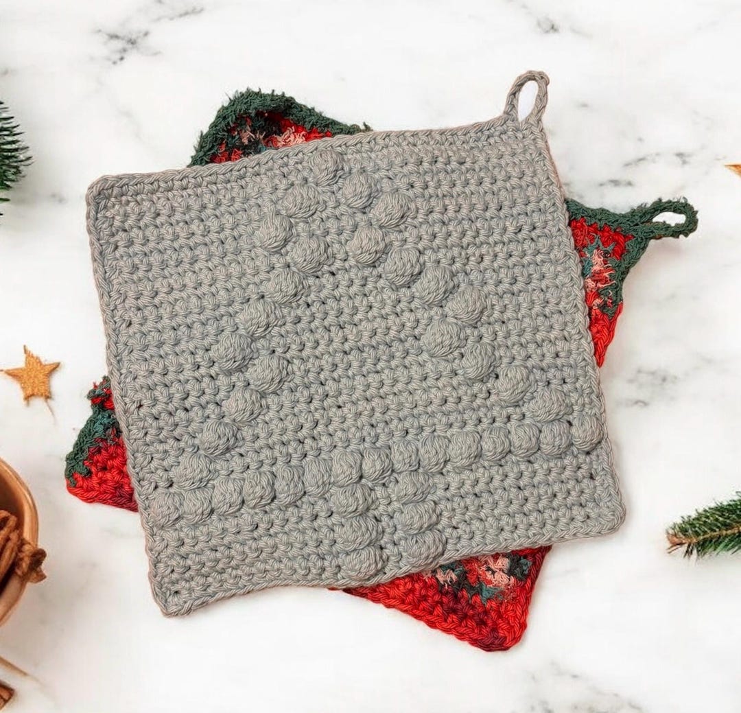 Christmas Tree Washcloth Pattern - Etsy