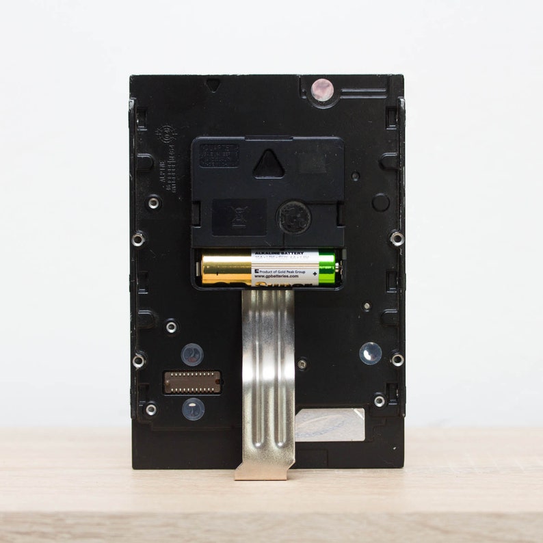 Desk clock made of a recycled Computer hard drive HDD clock | Etsy