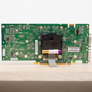 Desk Clock - Geeky Office Clock, Recycled Graphics Card Clock, Green ...
