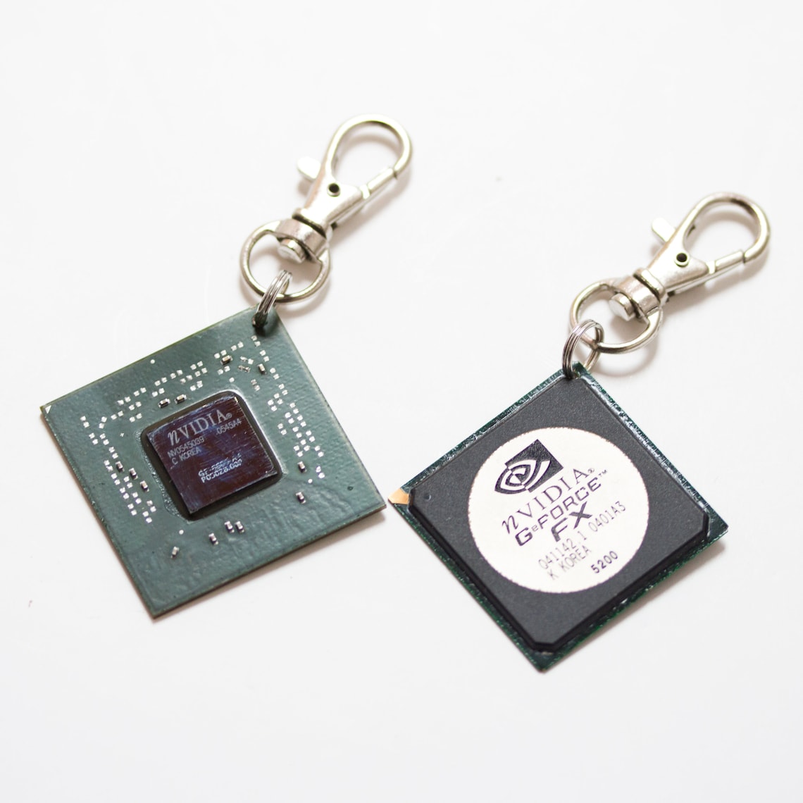 Chipset Keychain Recycled Computer Keychain Nvidia Graphic - Etsy