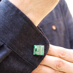 Circuit Board Cufflinks - Computer Nerd Cufflinks, Gift for Him ...