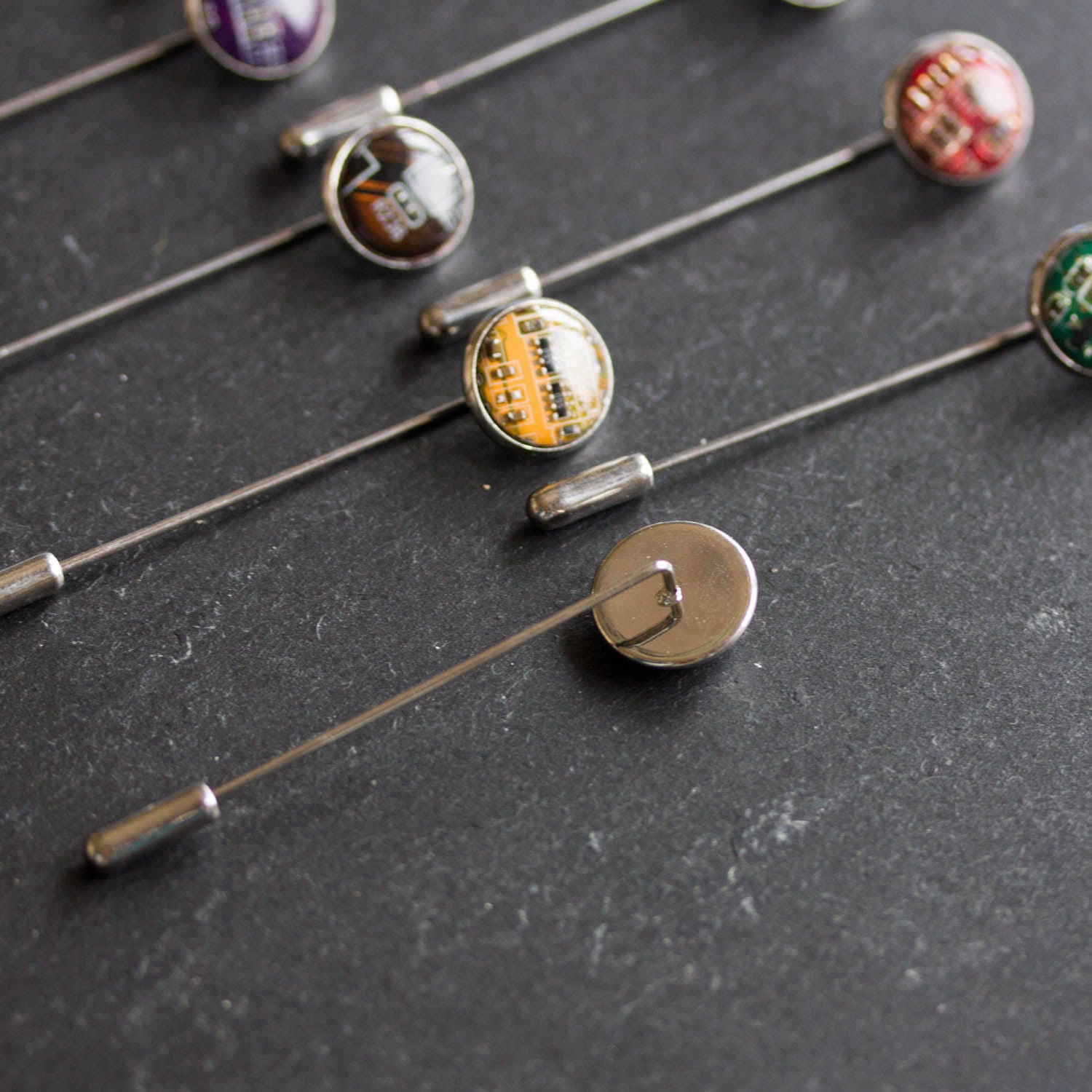 Lapel Pin Circuit Board Lapel Pin Gift for Father | Etsy