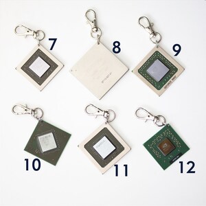 Chipset Keychain Recycled Computer Keychain Nvidia Graphic - Etsy