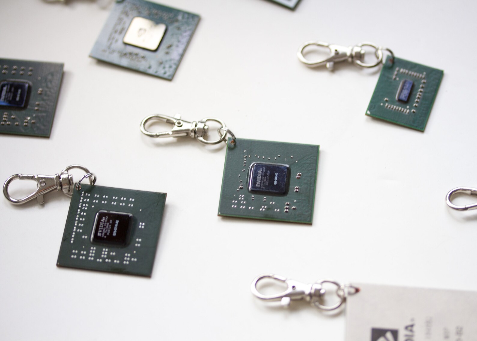 Chipset Keychain Recycled Computer Keychain Nvidia Graphic - Etsy