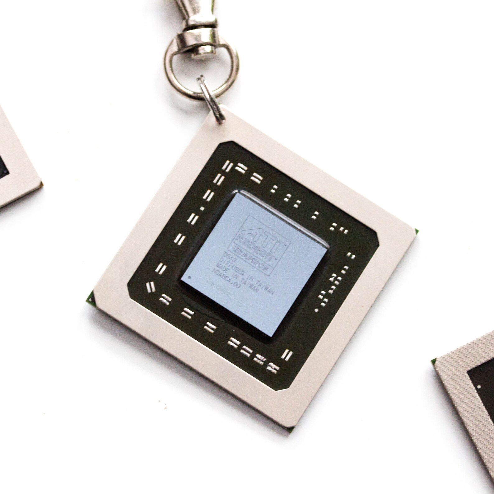 Chipset keychain recycled computer keychain graphic | Etsy