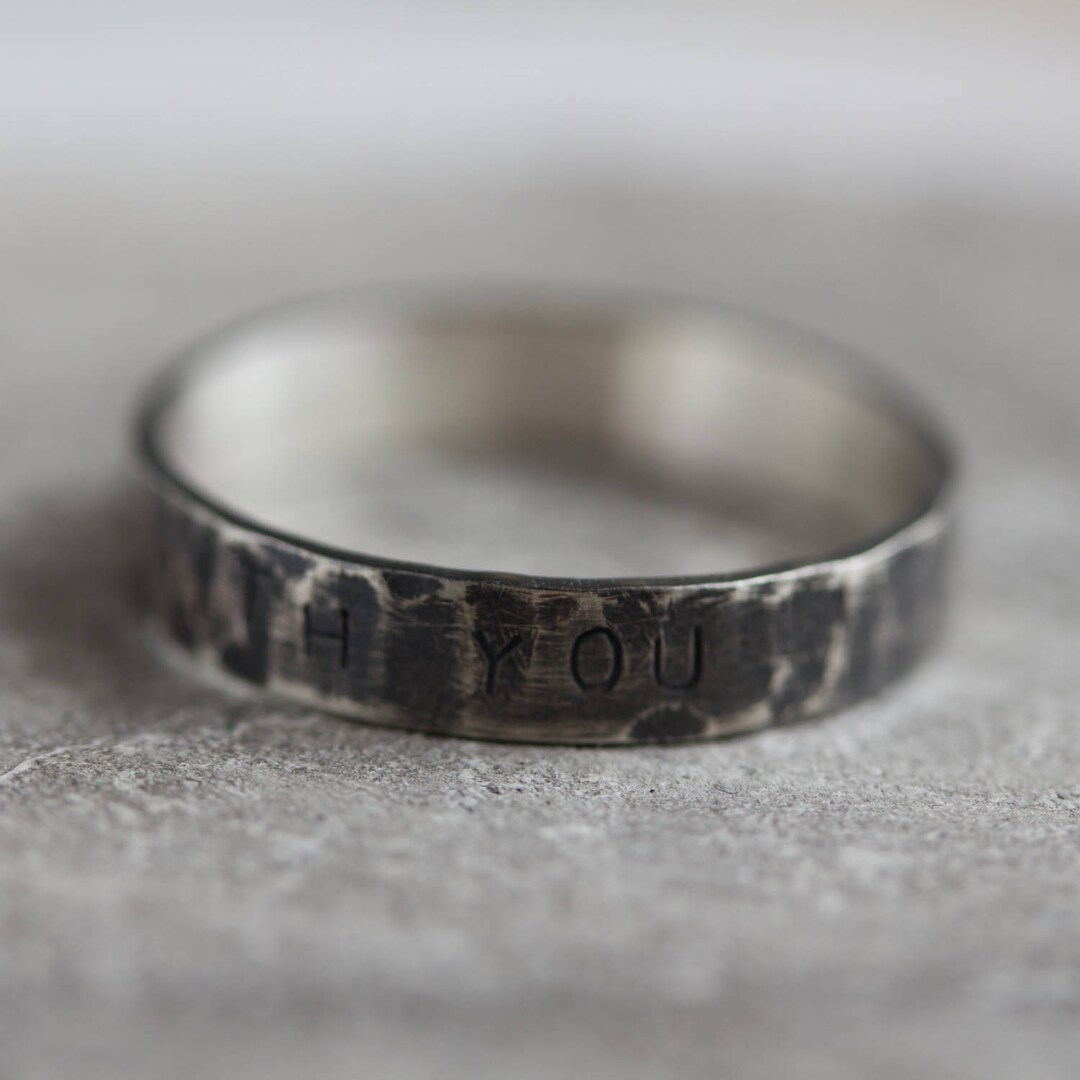 Hidden Message Ring - Sterling Silver Ring - Etsy