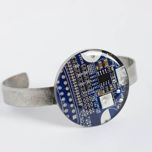 Geeky Cuff - Circuit Board Bracelet - Recycled Computer - Techie ...