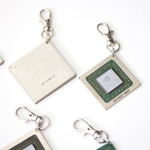 Chipset Keychain Recycled Computer Keychain Nvidia Graphic - Etsy