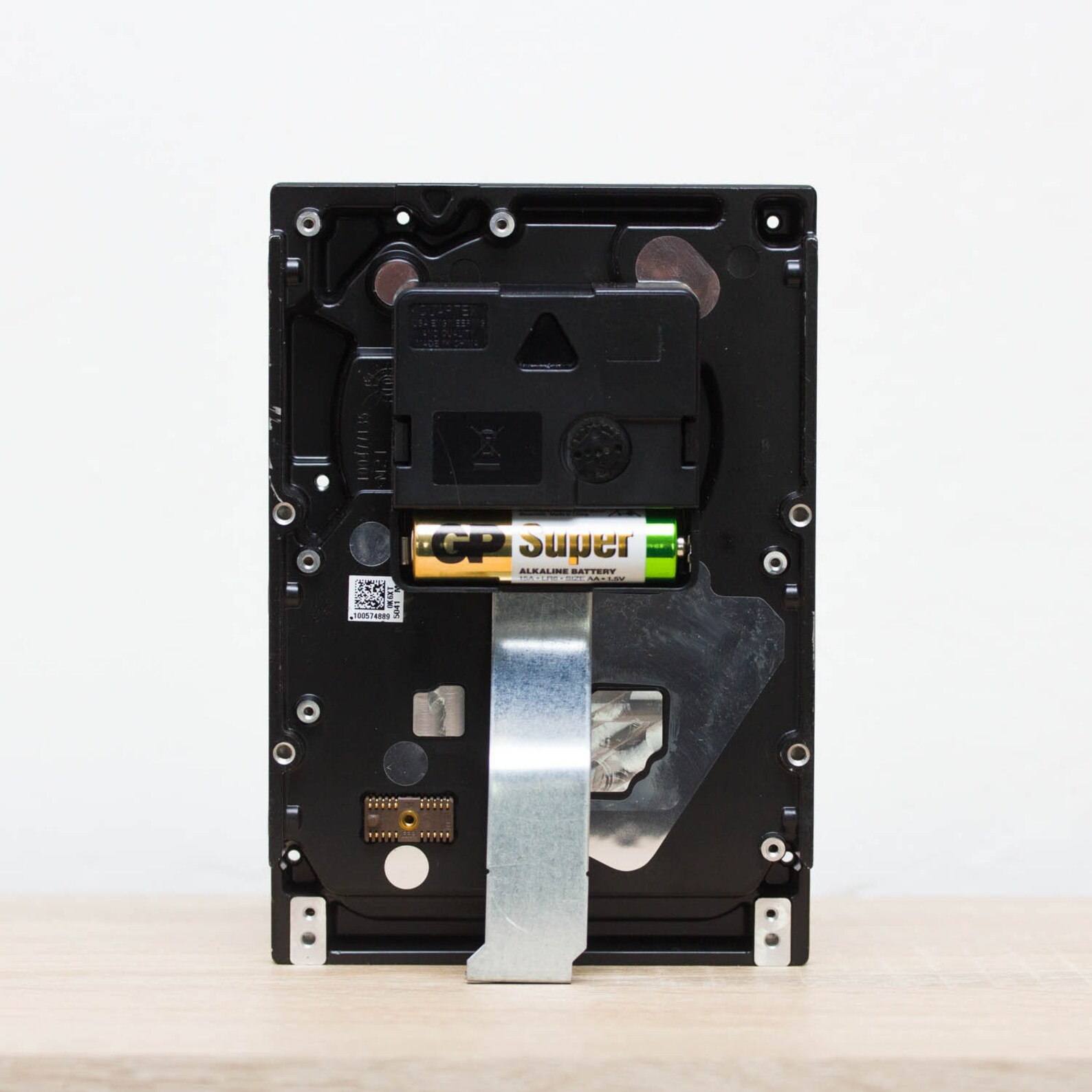 Desk Clock Recycled Computer Hard Drive Clock HDD Clock | Etsy