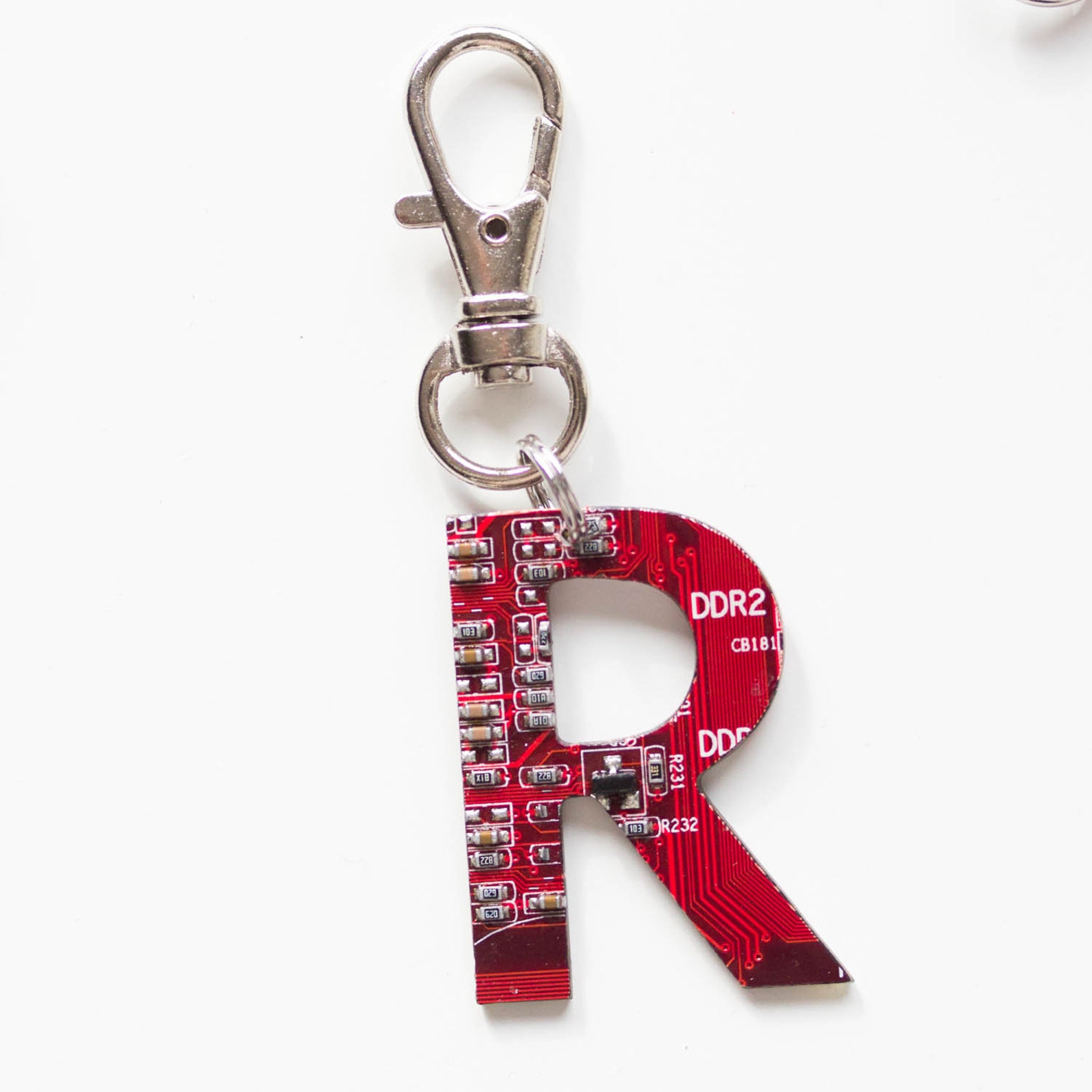 Personalized Keychain Recycled Circuit Board Keychain Bag - Etsy