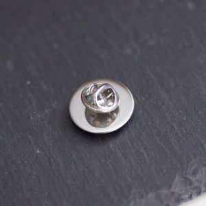 Unique Circuit Board Pin, 18mm Silver, Recycled Computer, Gift for ...