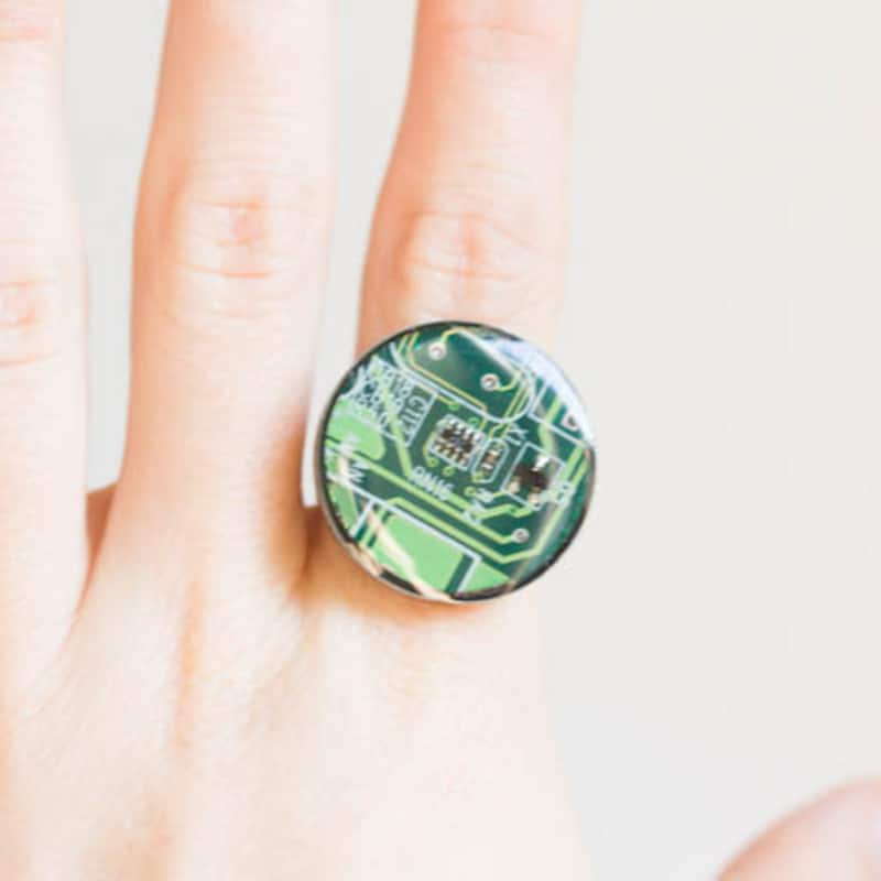 Circuit Board Ring - Etsy