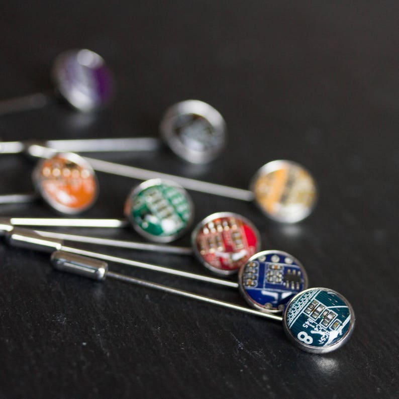 Lapel Pin Circuit Board Lapel Pin Gift for Father - Etsy