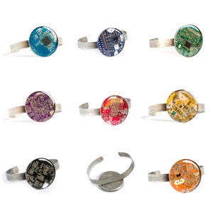 Geeky Cuff - Circuit Board Bracelet - Recycled Computer - Techie ...