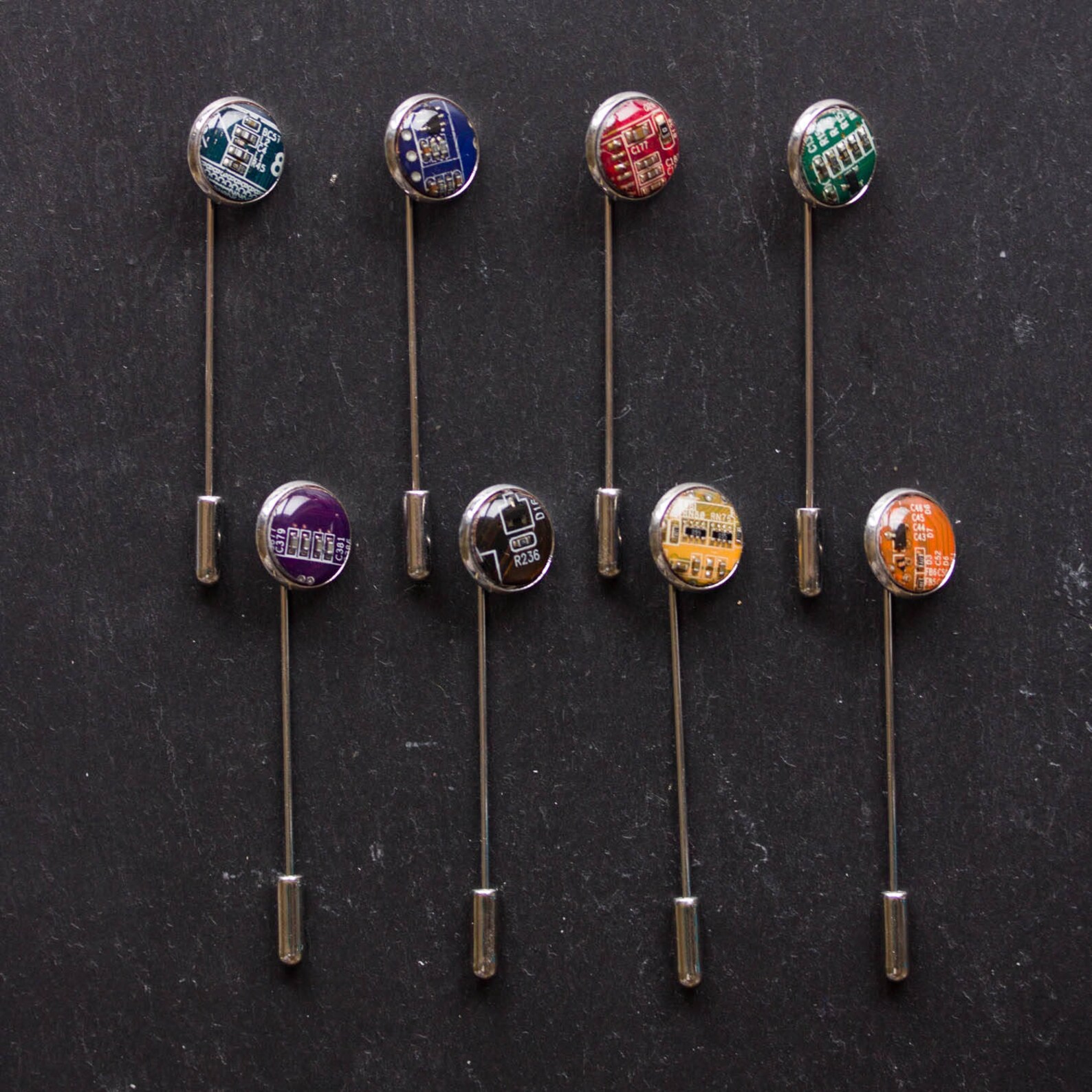 Lapel Pin Circuit Board Lapel Pin Gift for Father - Etsy