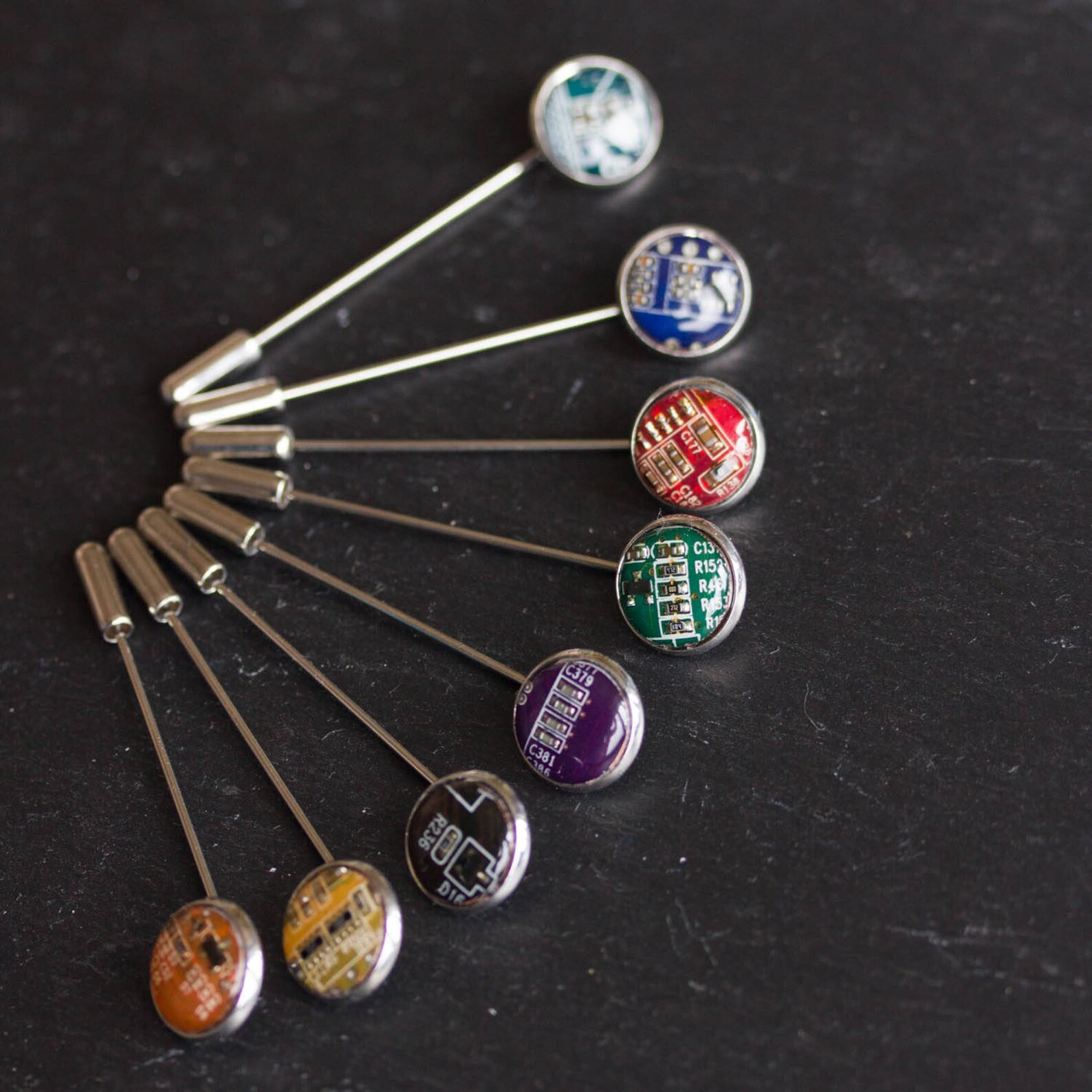 Lapel Pin Circuit Board Lapel Pin Gift for Father - Etsy