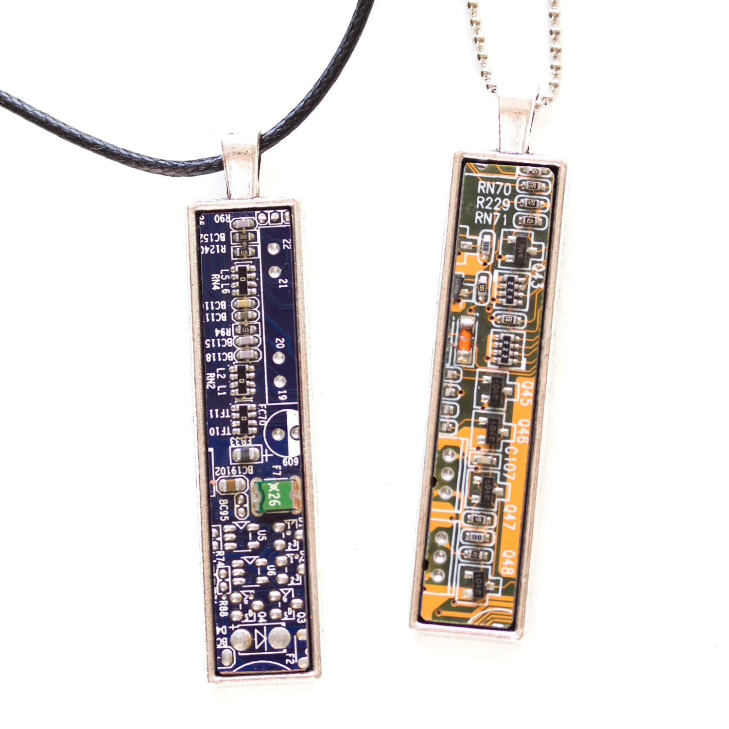 Real Circuit Board Necklace Gift for Techie Computer Geek | Etsy