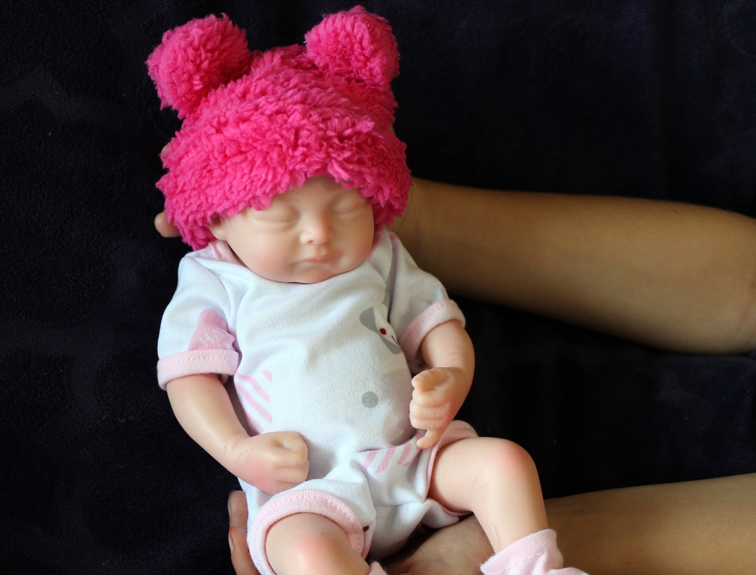 Preemie Silicone Dolls Realistic Real Lifelike Micro Mini Baby Doll ...