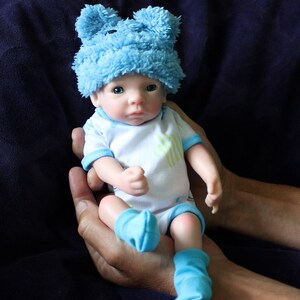Preemie Silicone Dolls Realistic Real Lifelike Micro Mini Baby Doll ...